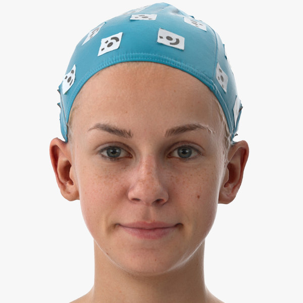 modelo 3d Rhea Human Head Dimpler AU14 Clean Scan - TurboSquid 1637791