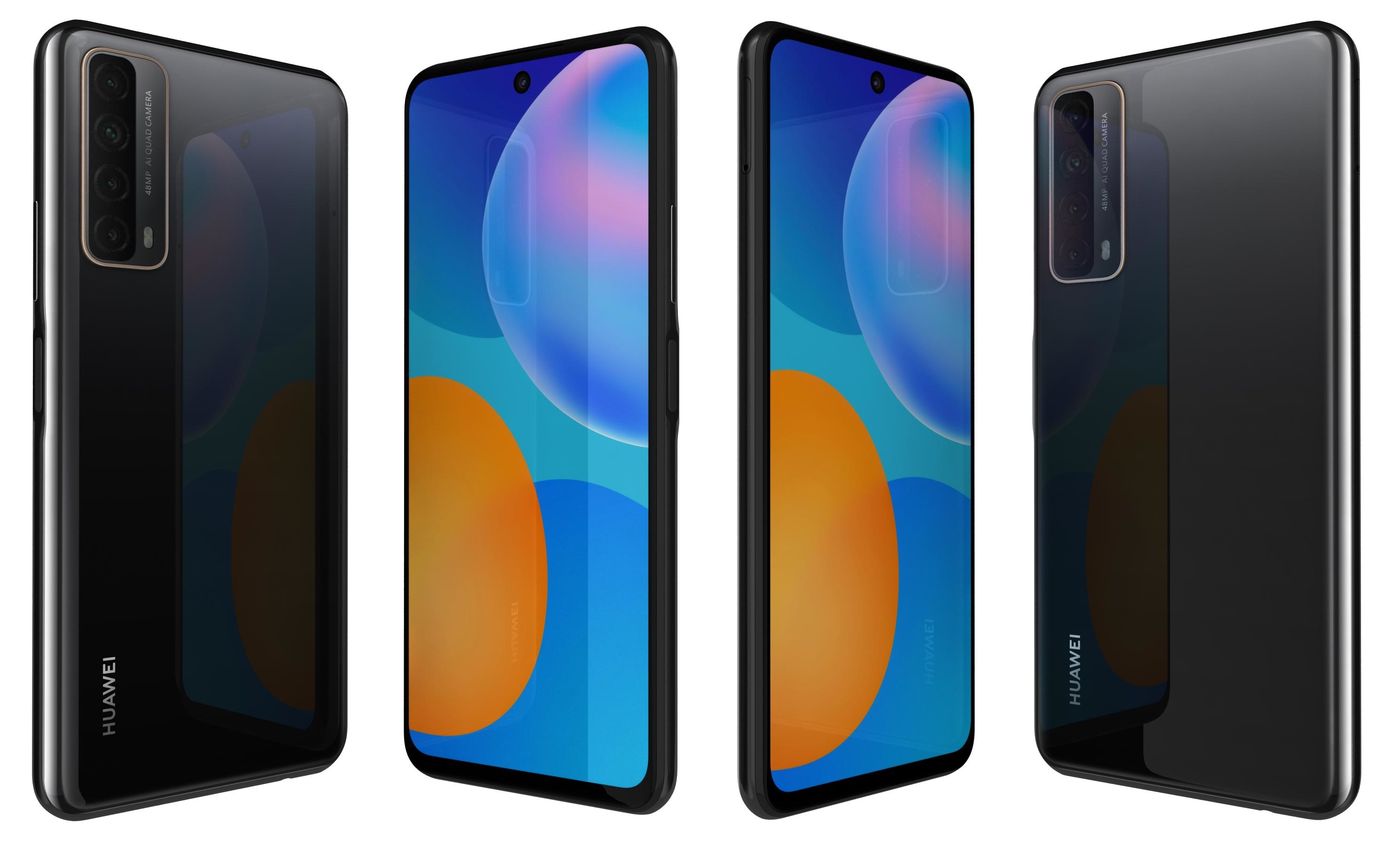 Huawei p smart 2021 model - TurboSquid 1637969