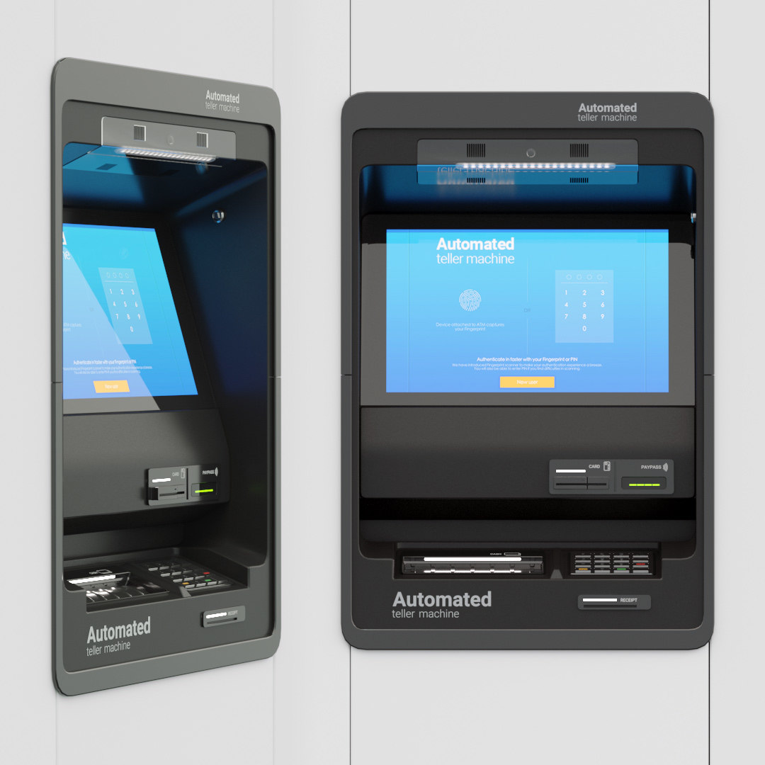 Atm 3D model - TurboSquid 1638701