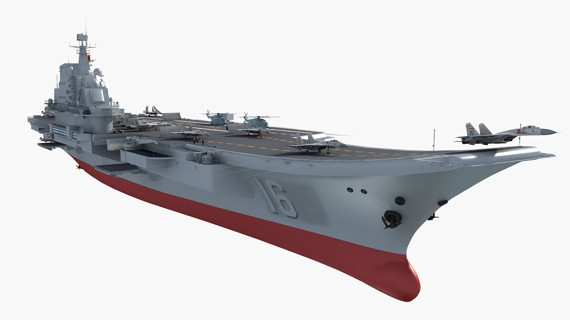 modelo 3d liaoning cv16 - TurboSquid 1639214