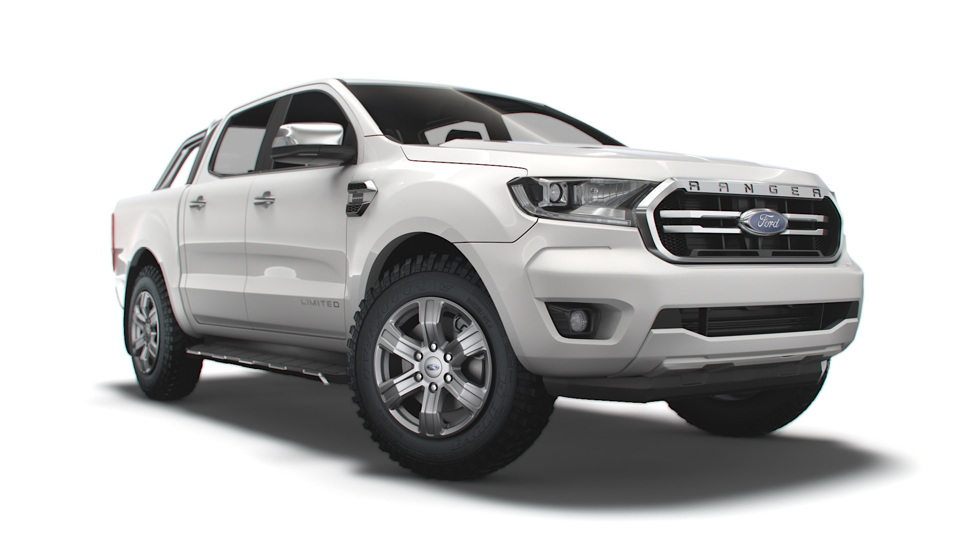 Ford Ranger UK-spec Limited 20203D模型 - TurboSquid 1639296