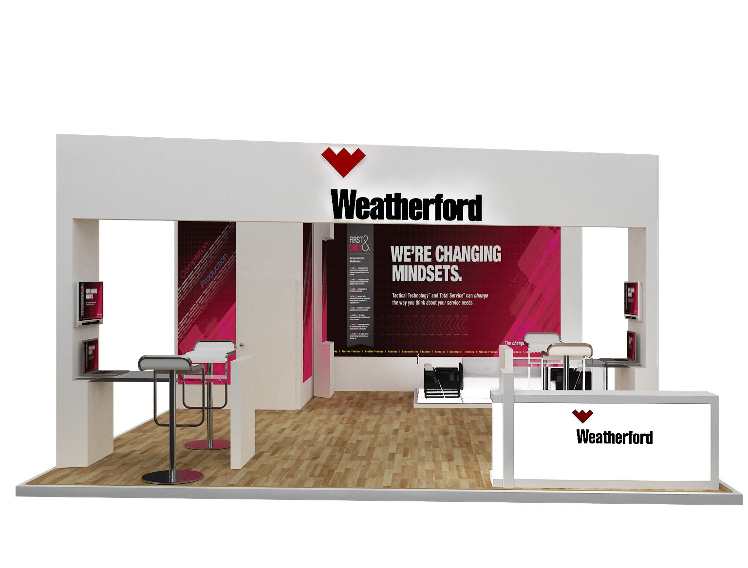 Stand exhibition booth model - TurboSquid 1639542