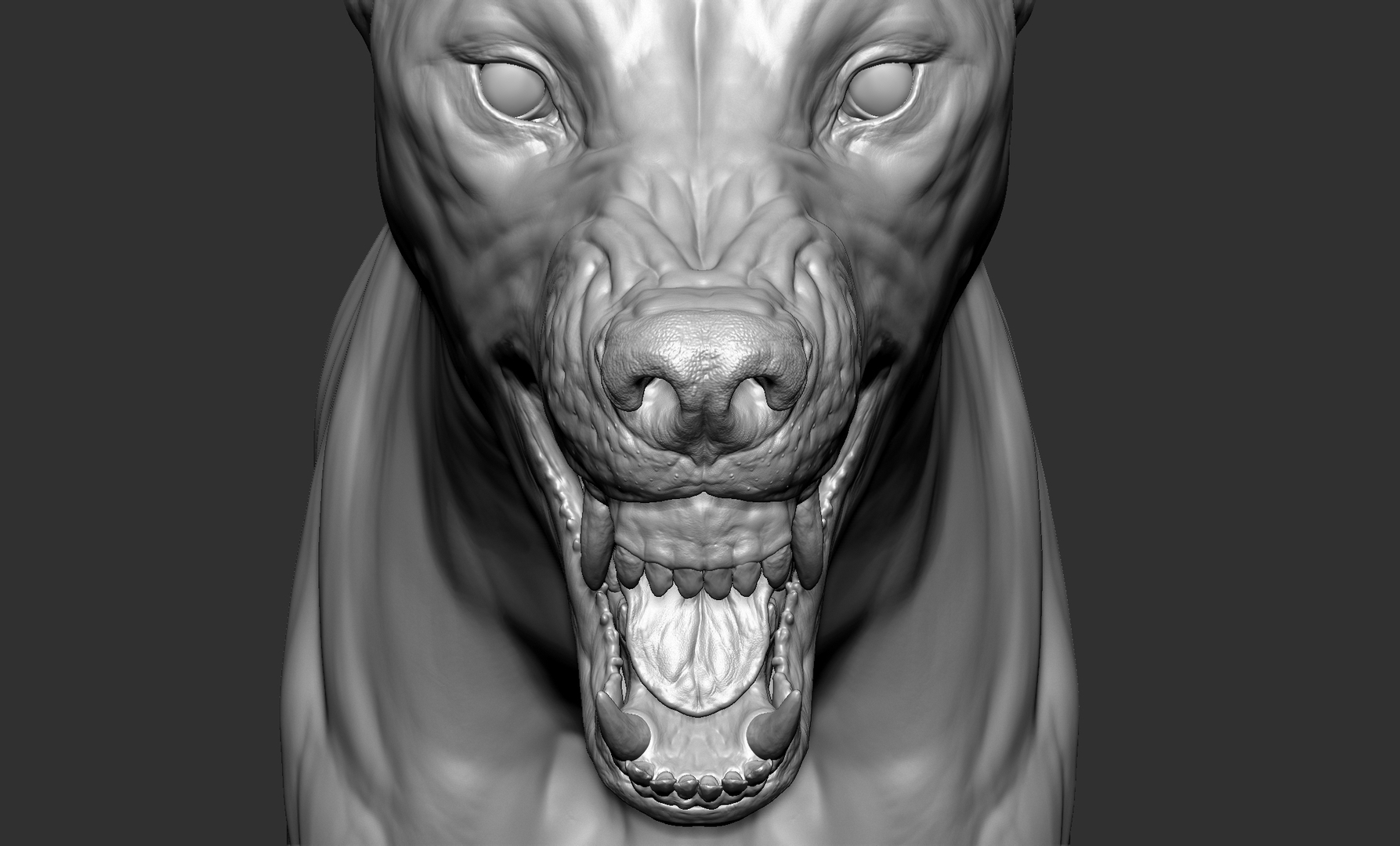 3D wolf zbrush - TurboSquid 1639576
