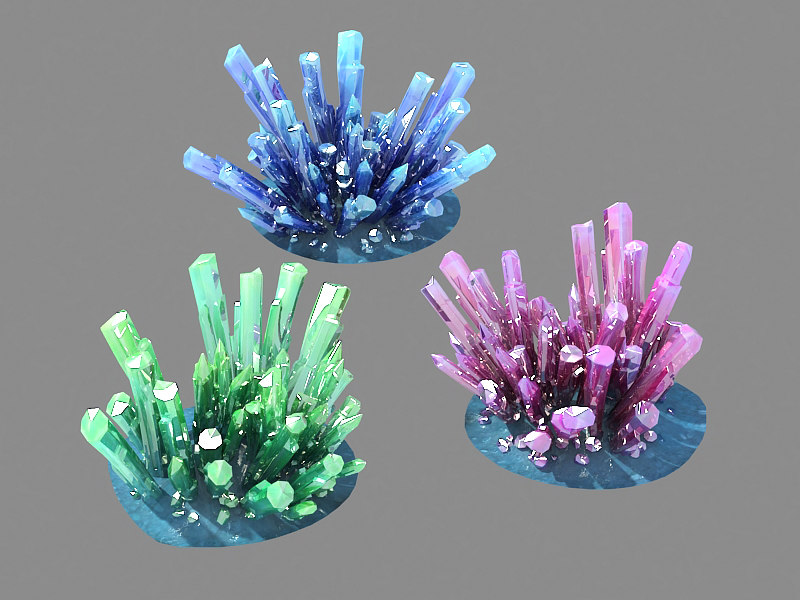 Mina de CRIOLITE Mina subterrânea de cristal Modelo 3D - TurboSquid 1639989