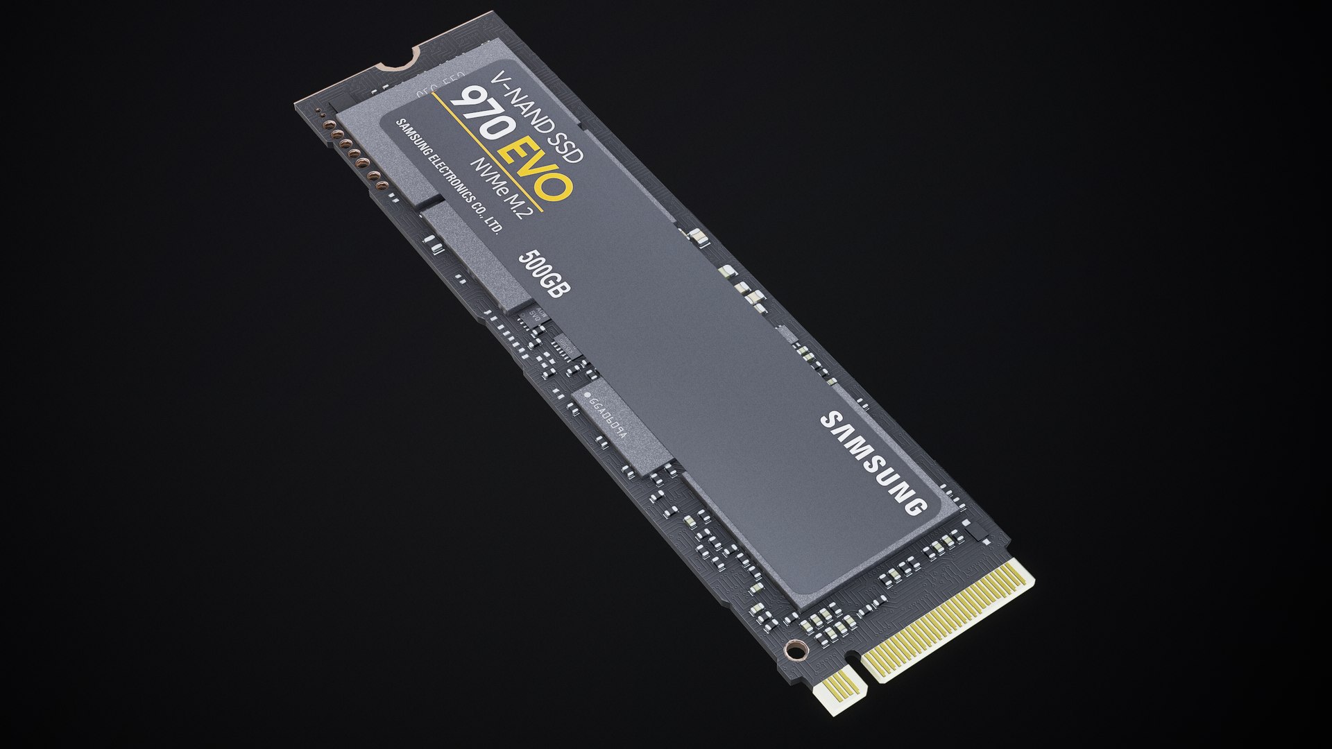 970 evo ssd hard 3D model - TurboSquid 1639985
