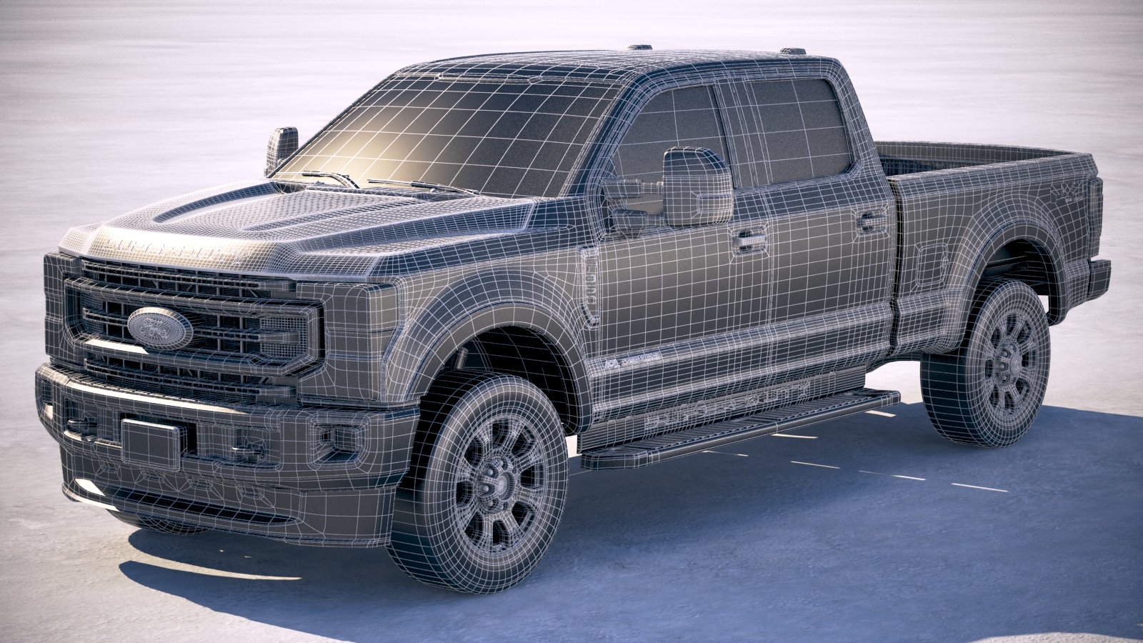 Superduty 2020 f-350 3D model - TurboSquid 1640106
