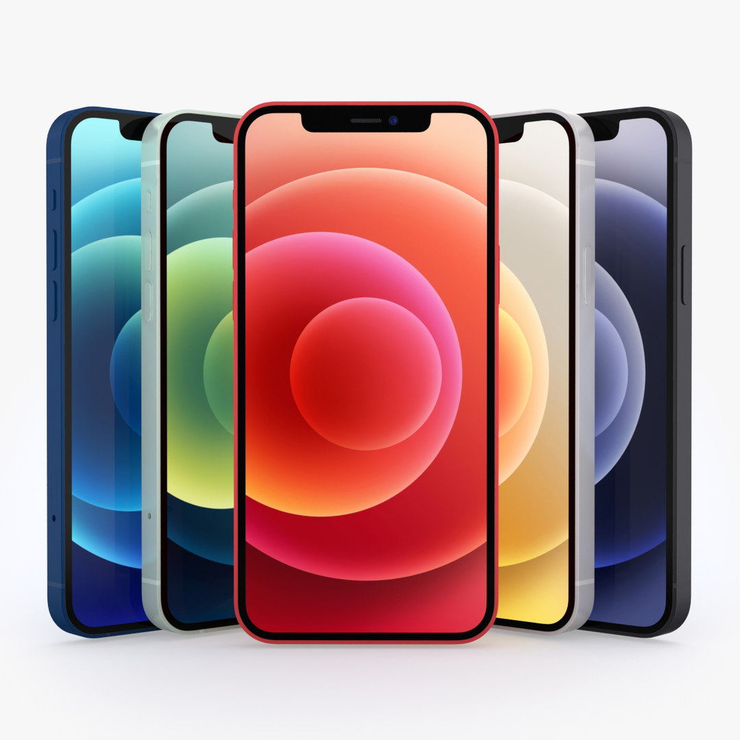 Iphone 12 3D model - TurboSquid 1638495