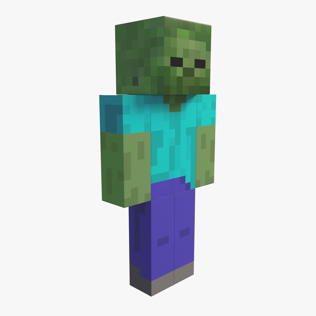 Minecraft characters pack model - TurboSquid 1640170