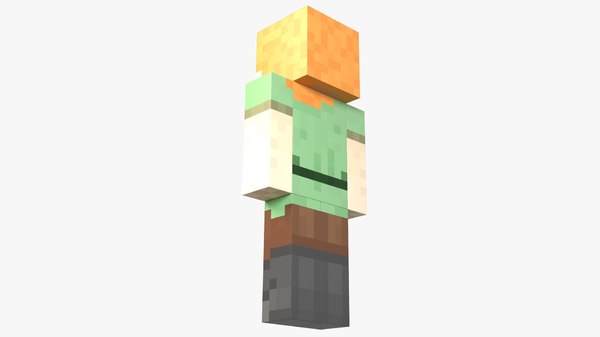 Minecraft characters pack model - TurboSquid 1640170