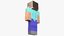 Minecraft characters pack model - TurboSquid 1640170