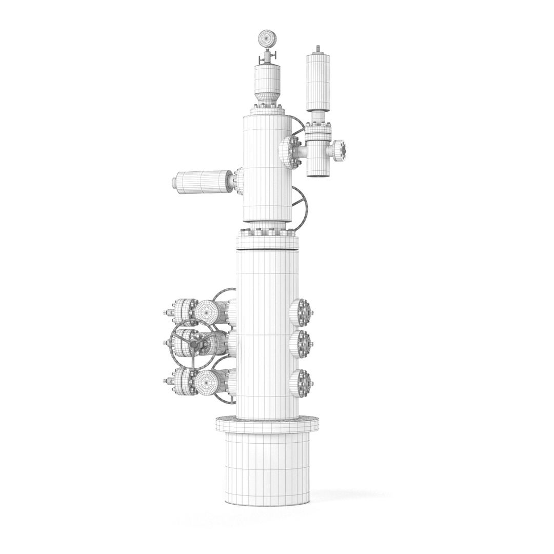 Wellhead 3D model - TurboSquid 1640312