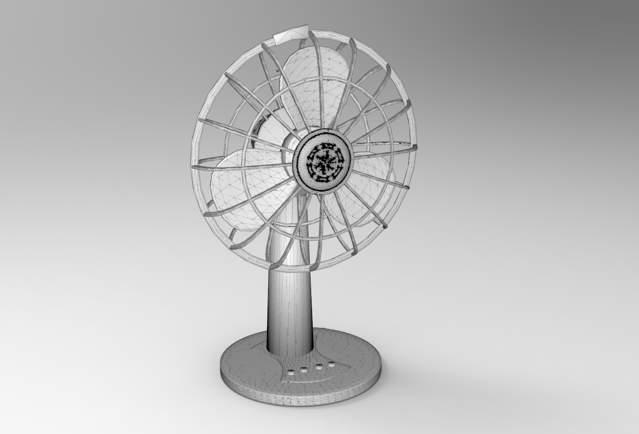 Fan 3D model - TurboSquid 1640407