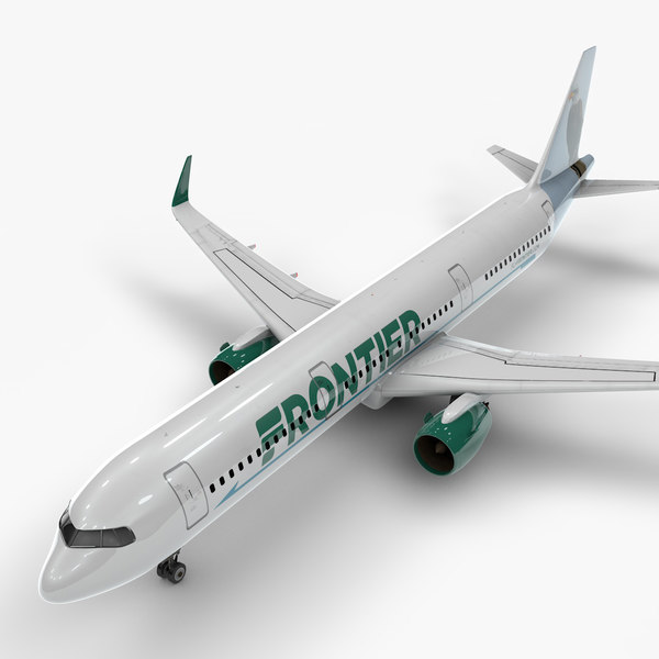 Airbus A321 neo FRONTIER Airlines L1060 3D 모델 - TurboSquid 1640155