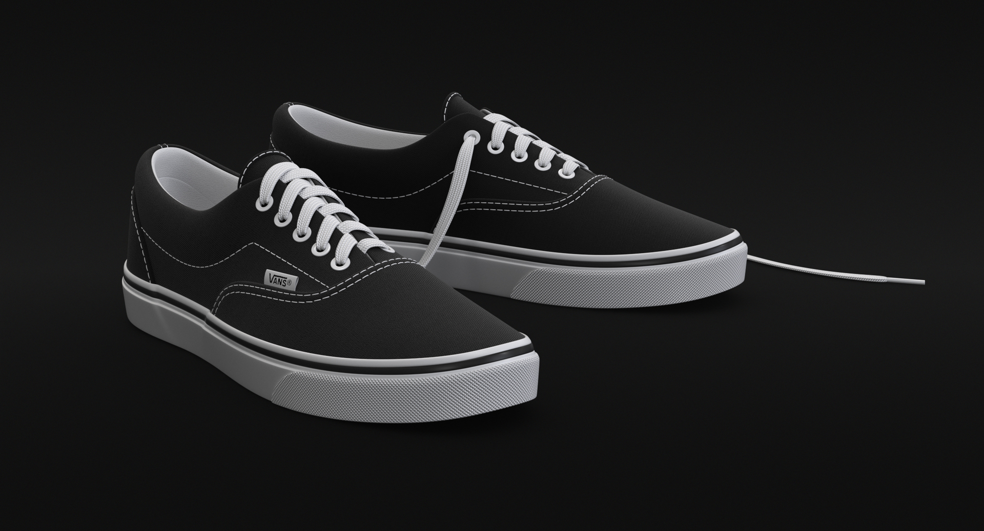 vans shoes 3d model