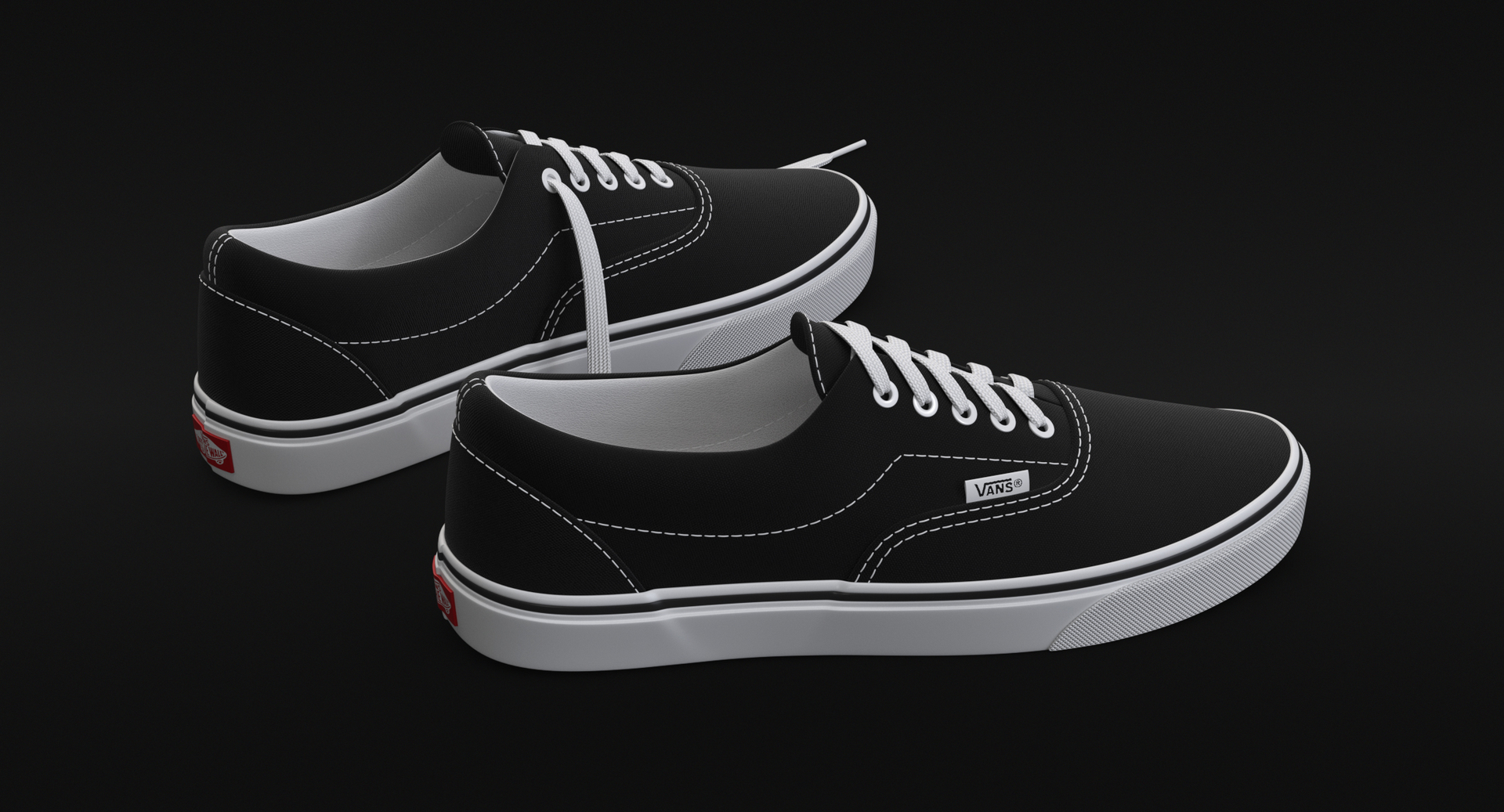 vans shoes 3d model