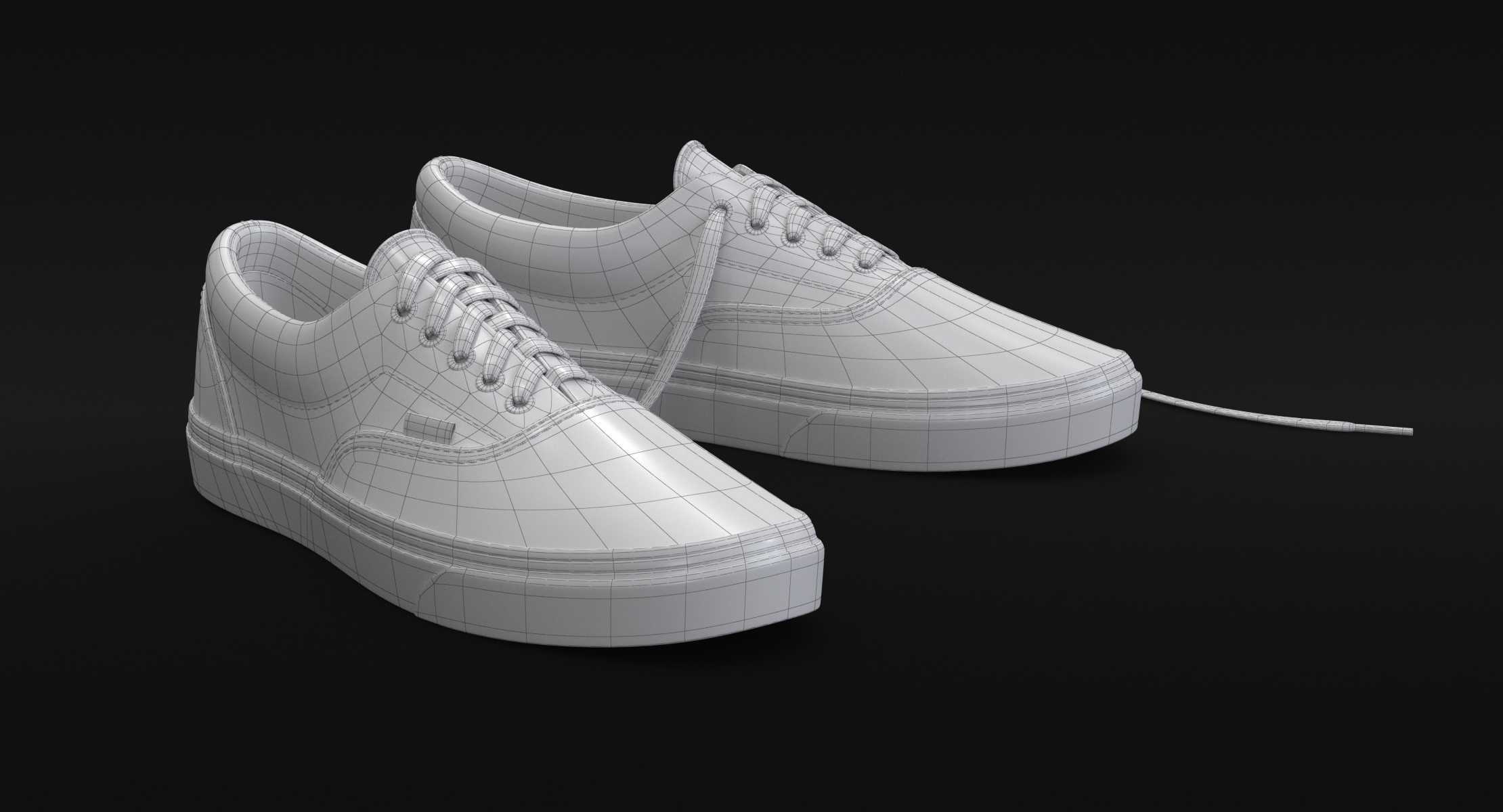 vans shoes 3d model