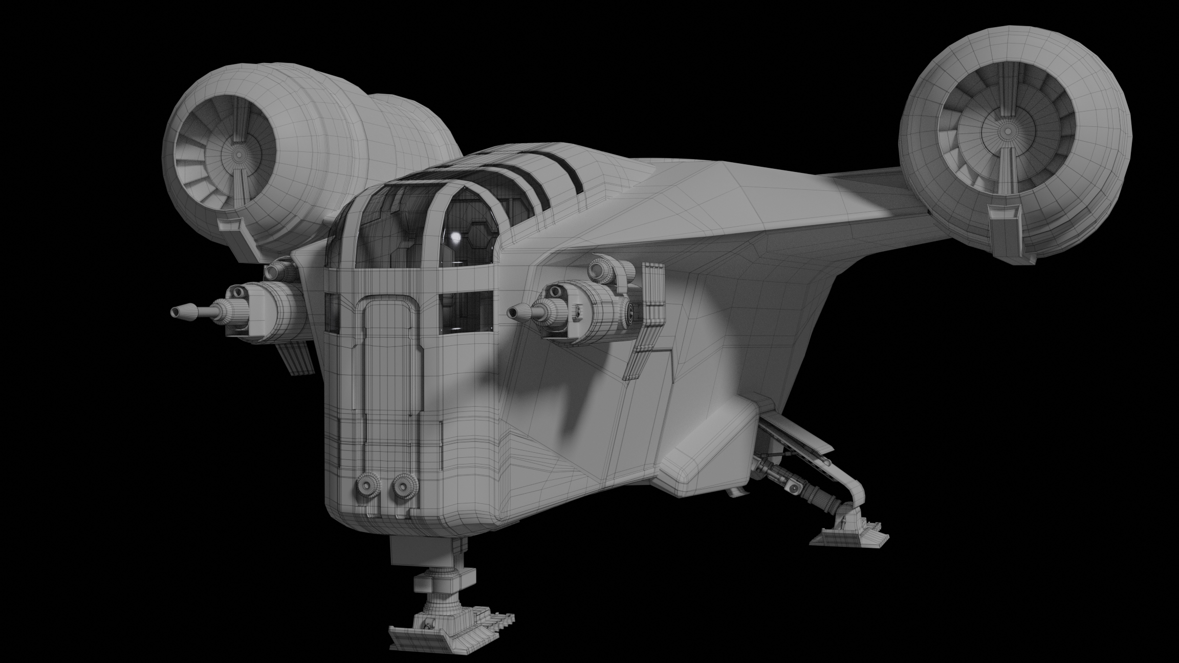 3D razor crest - TurboSquid 1641014