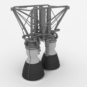 Rocket Engine 3D Models for Download | TurboSquid