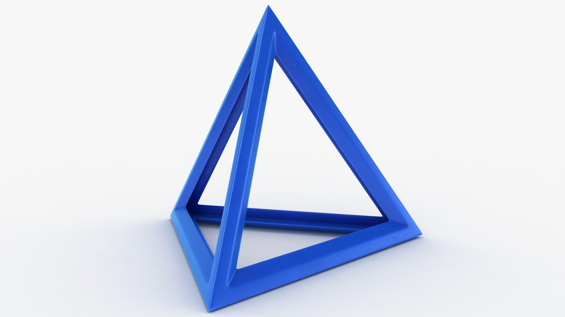 3D model tetrahedron scanline ready - TurboSquid 1641210