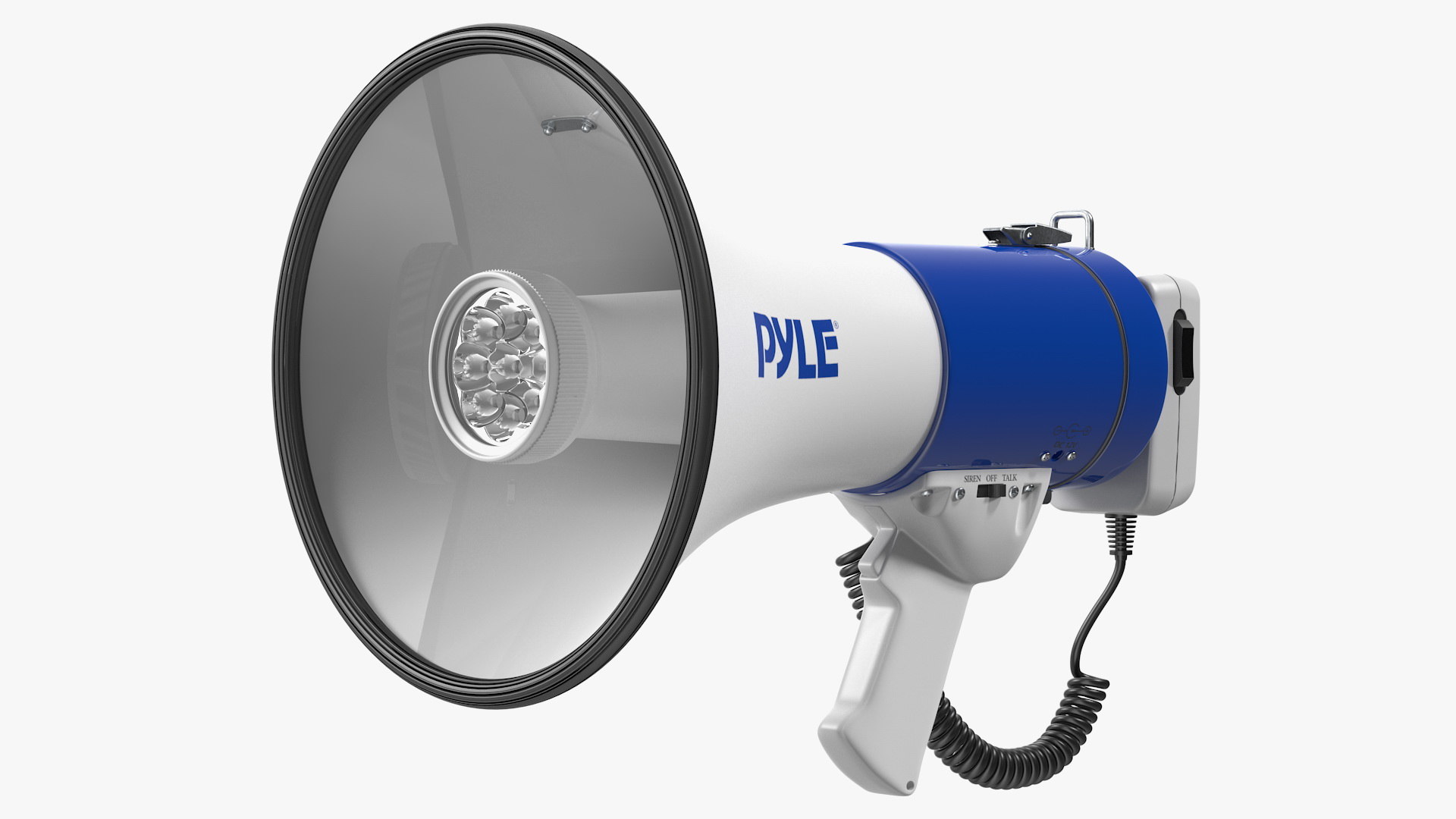 Pyle megaphone speaker led 3D - TurboSquid 1641384