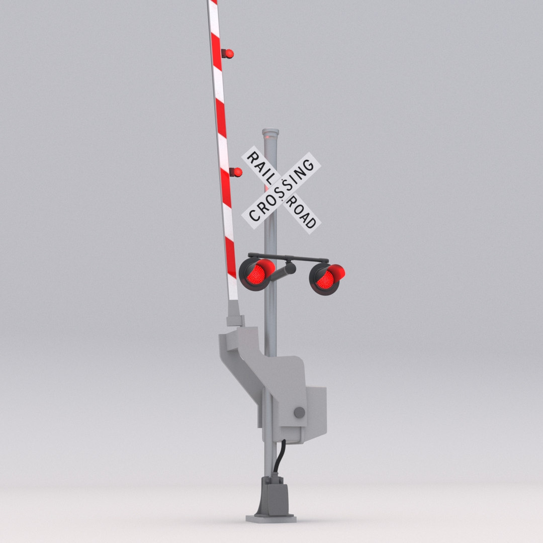 3D crossing signal 2 - TurboSquid 1641376