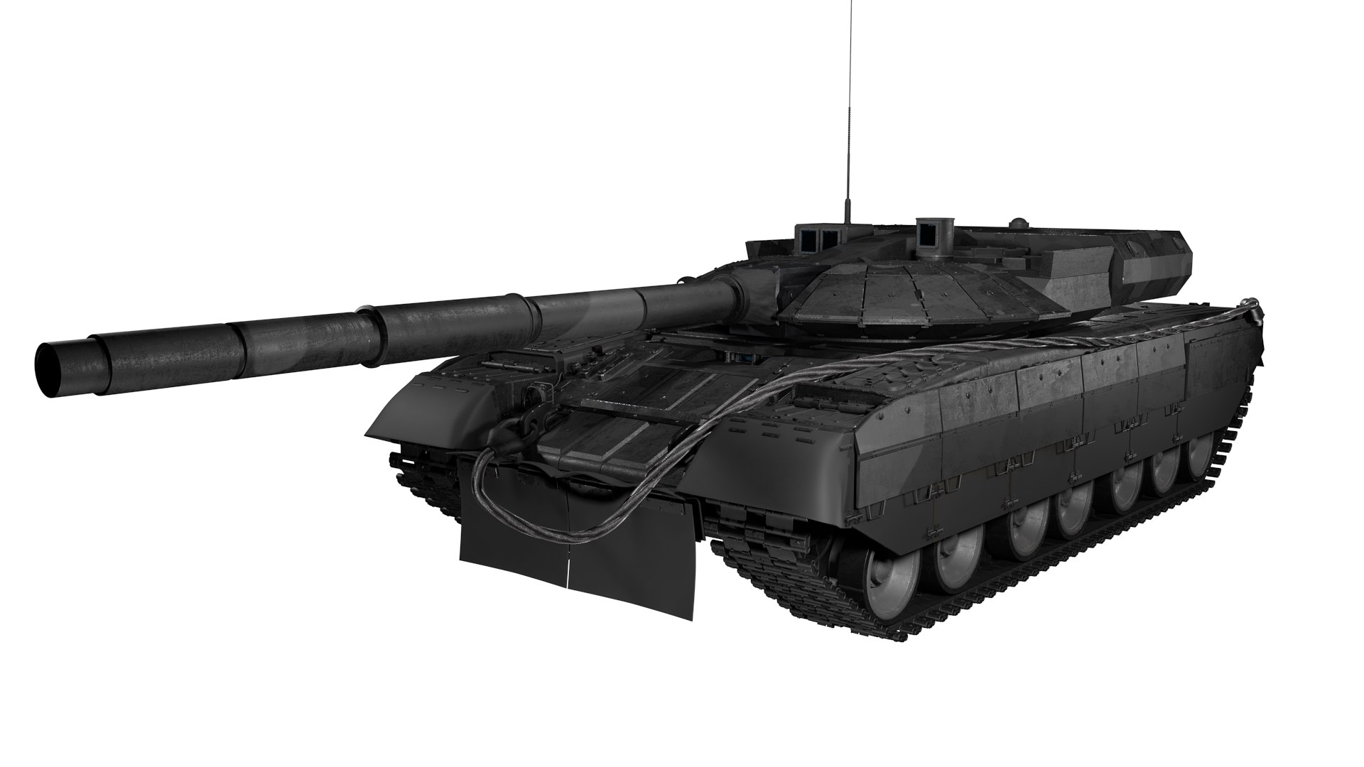 Objekt 640 Panzer "Black Eagle" - Saubere Version 3D-Modell ...