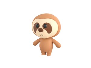 Sloth 3D Models for Download | TurboSquid