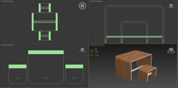 3D activity table - TurboSquid 1641664