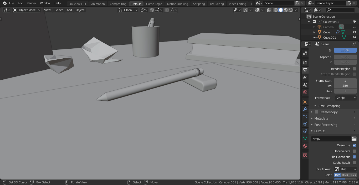 Isometric blender 3D model - TurboSquid 1642093