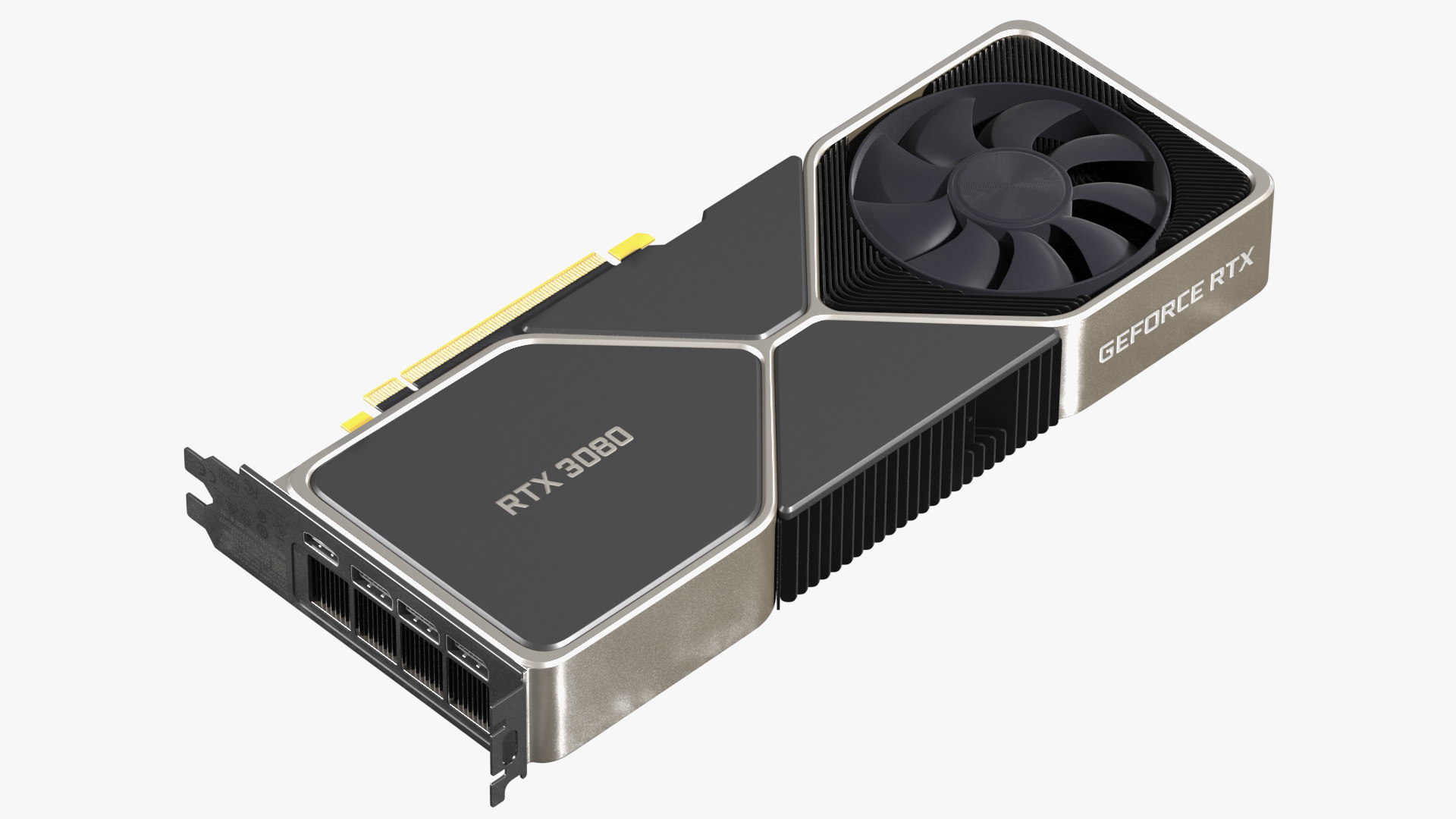 Nvidia geforce rtx 3080 3D model - TurboSquid 1642133