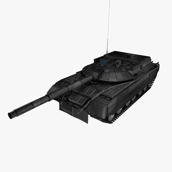 modelo 3d Tanque Object 640 "Black Eagle" - Versión limpia - TurboSquid ...
