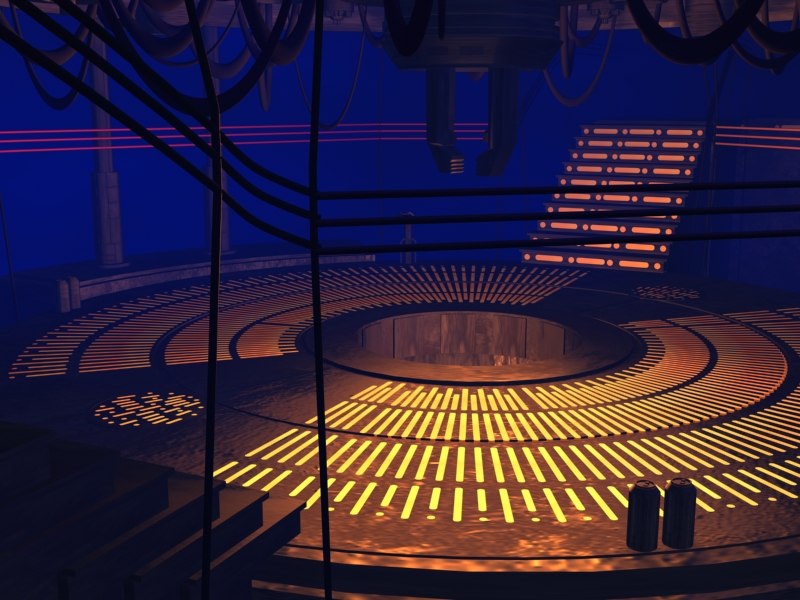 Jedi council chamber architecture 3D model - TurboSquid 1642244