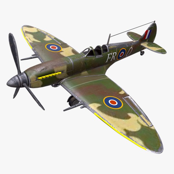 Supermarine Spitfire 3D Models for Download | TurboSquid