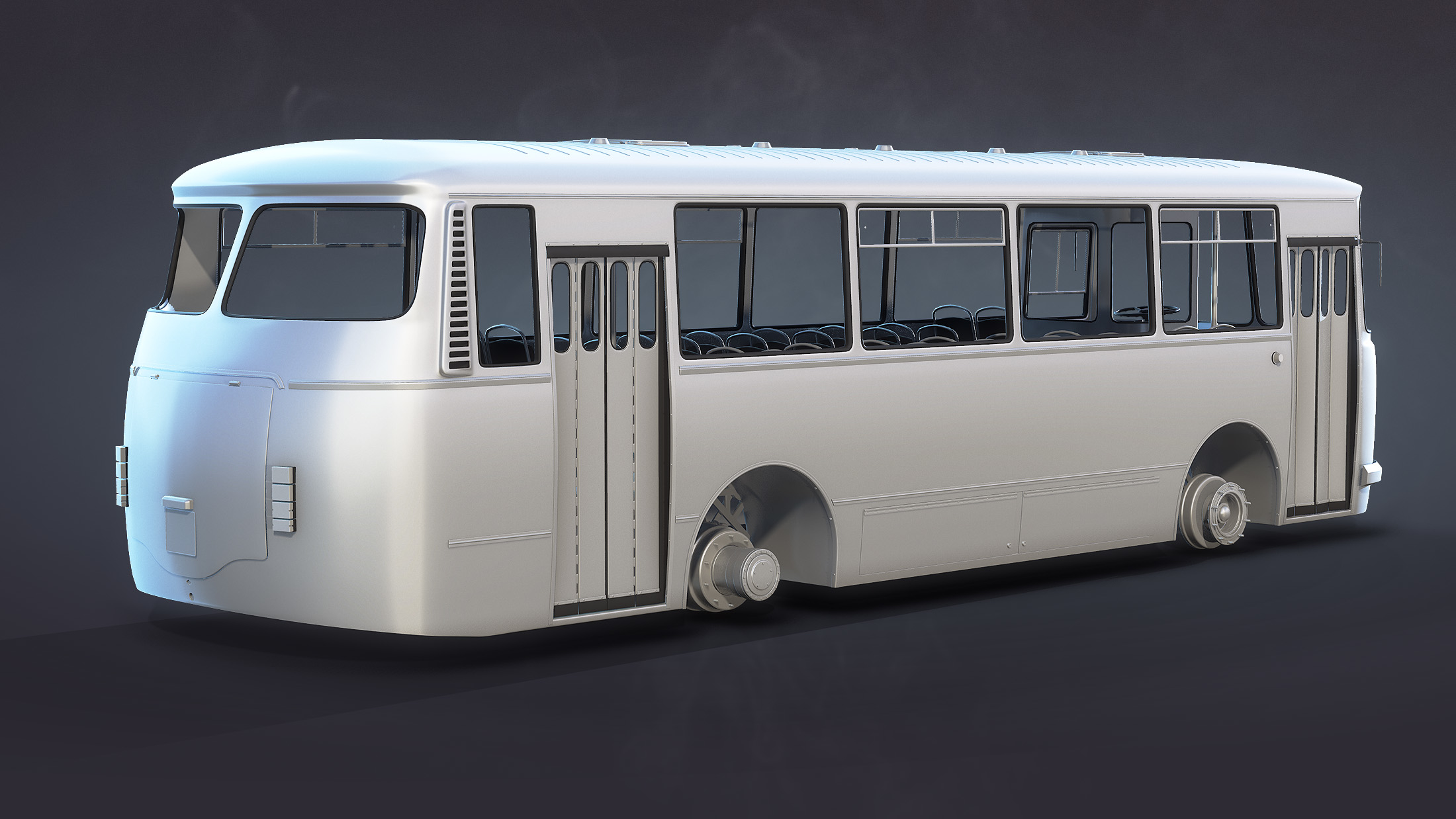 LAZ-695N aufgegeben 3D-Modell - TurboSquid 1642374