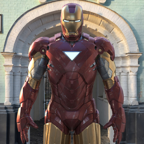 iron man mk 44 3d model