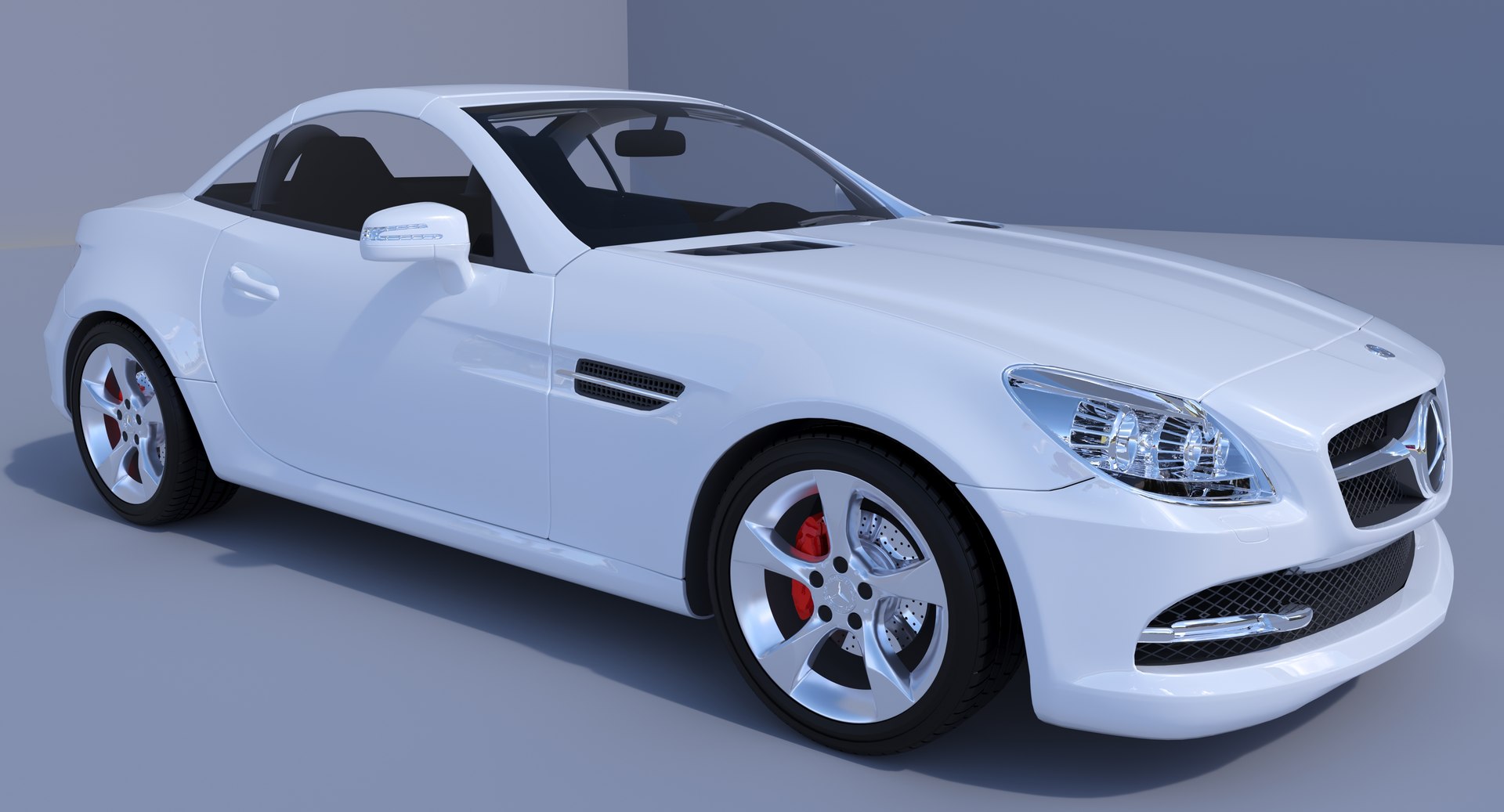Benz slk 3D model - TurboSquid 1642385