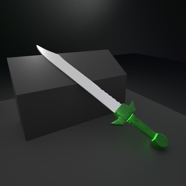 3D blender sword model - TurboSquid 1642489