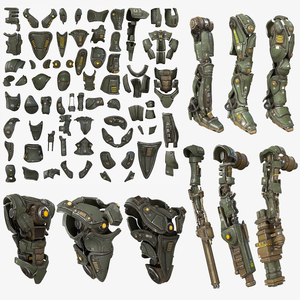 3D Kitbash Models | TurboSquid