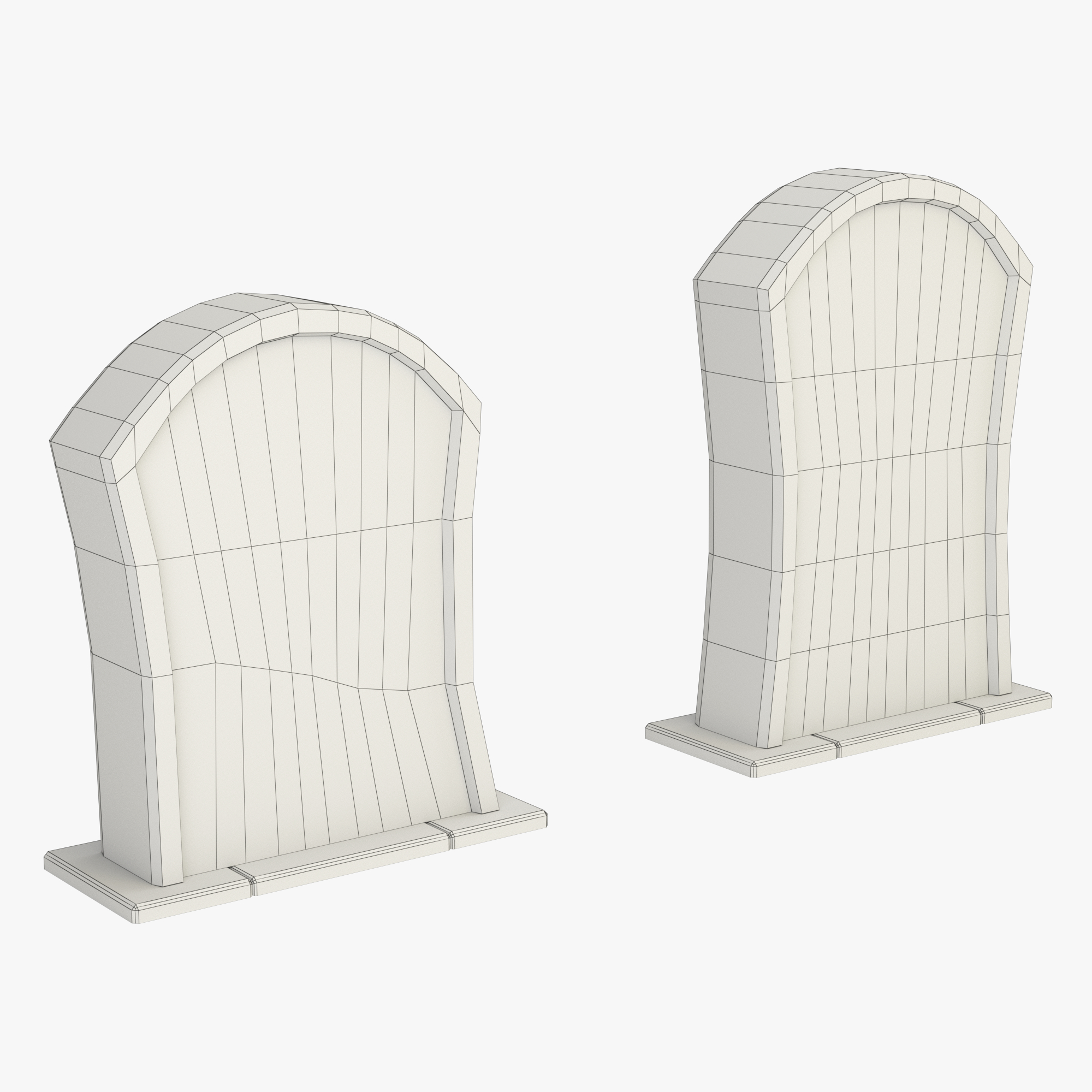 Tombstone set Modelo 3D - TurboSquid 1642746