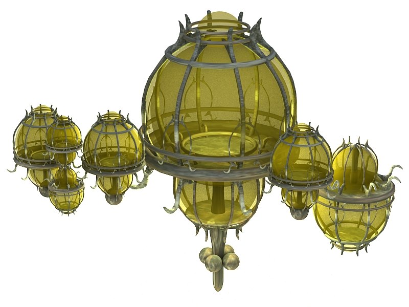 Gungan habitat 3D - TurboSquid 1643035