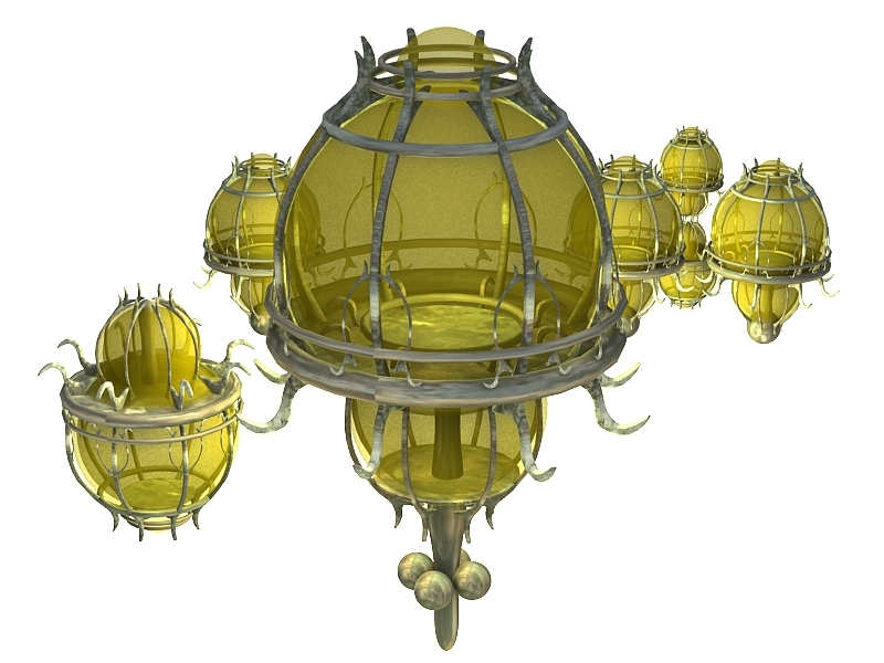 Gungan habitat 3D - TurboSquid 1643035