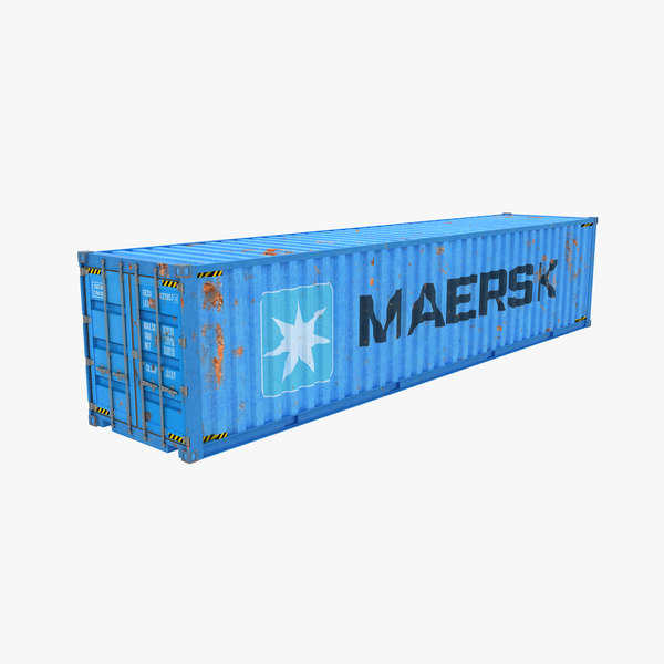 3D shipping container model - TurboSquid 1643265