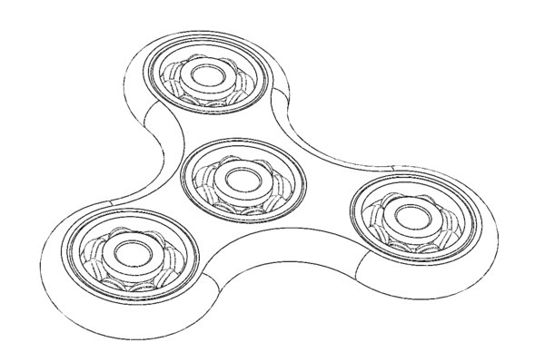 3D fidget spinner - TurboSquid 1643453