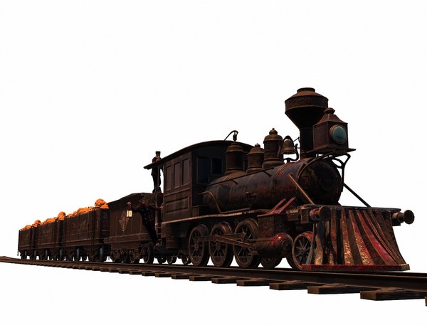 Steam Train 3D Models for Download | TurboSquid