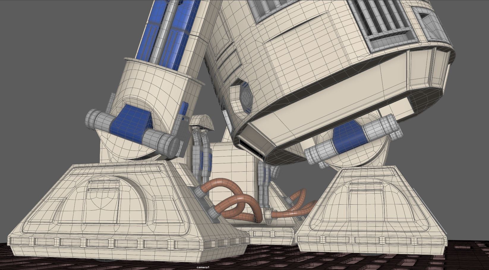 R2d2 robot 3D - TurboSquid 1643722