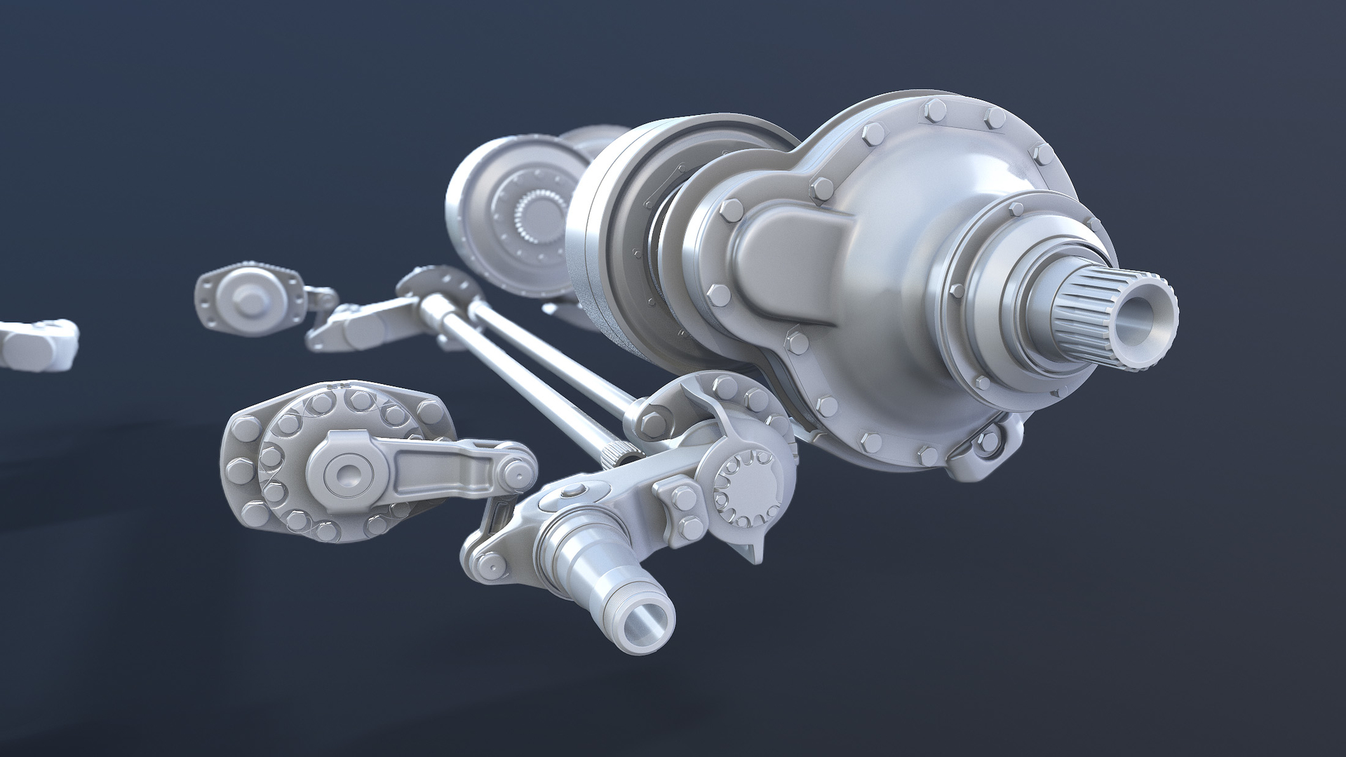 T-54 t-55 tank suspension 3D model - TurboSquid 1643759