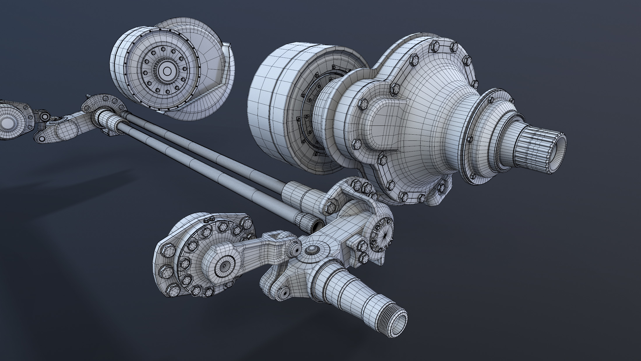 T-54 t-55 tank suspension 3D model - TurboSquid 1643759