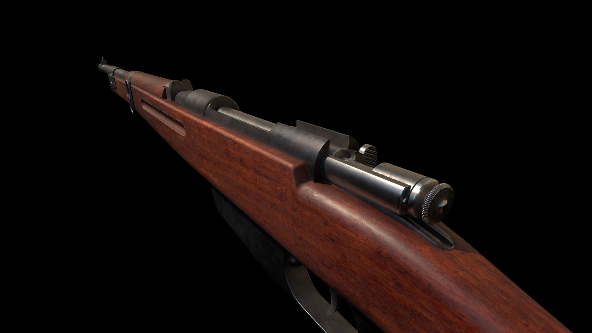 3D carcano m38 - TurboSquid 1643940