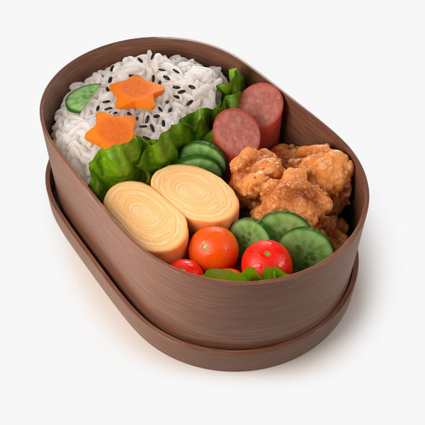 Bento Box Modelo 3D - TurboSquid 1644418