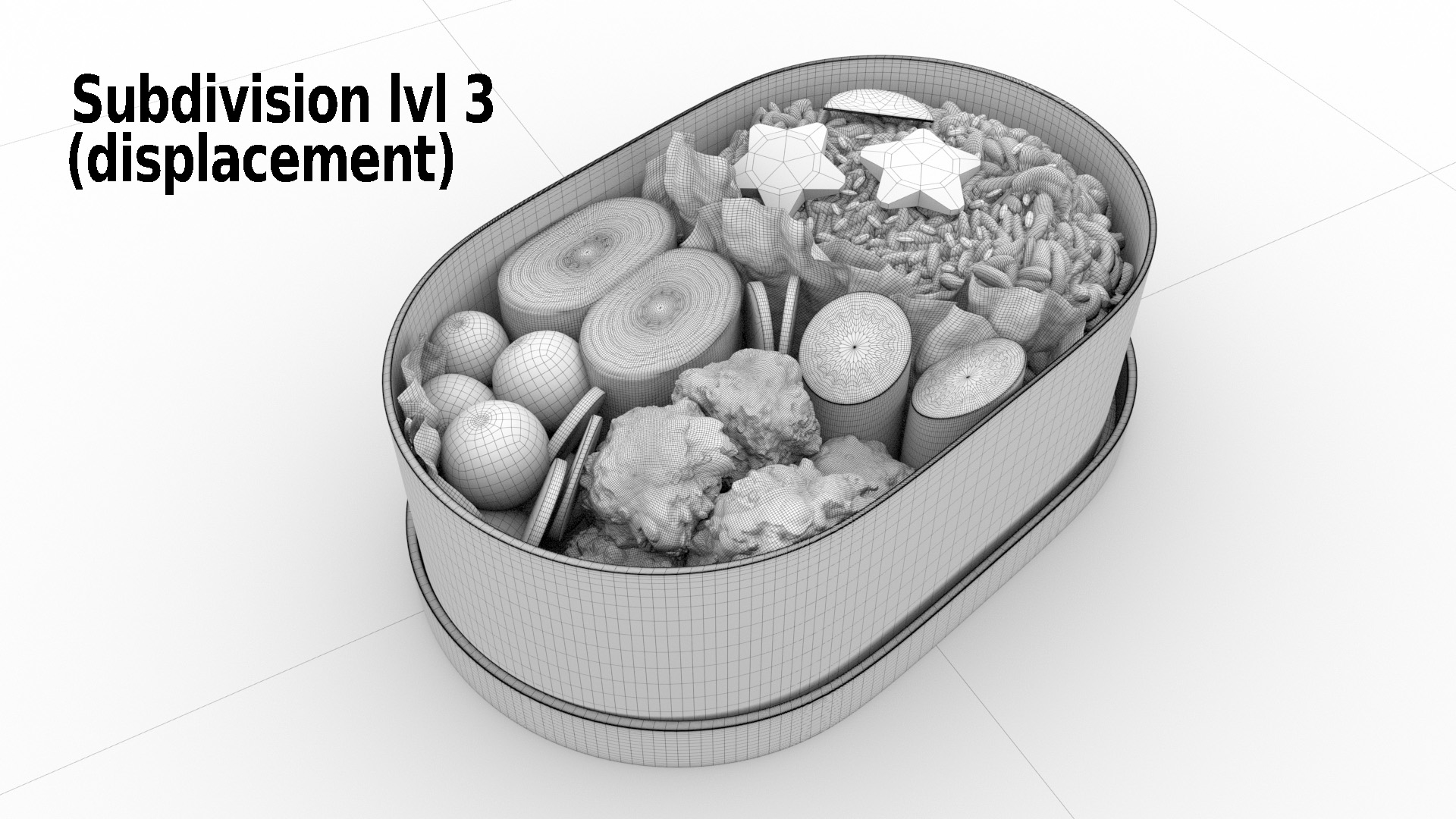 3D bento box model - TurboSquid 1644418